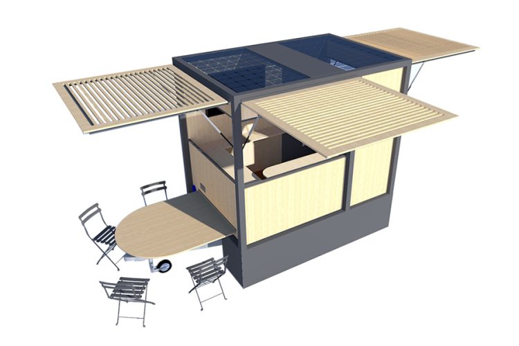 Pop up store événementiel - Réalisations PICNIC Kiosque